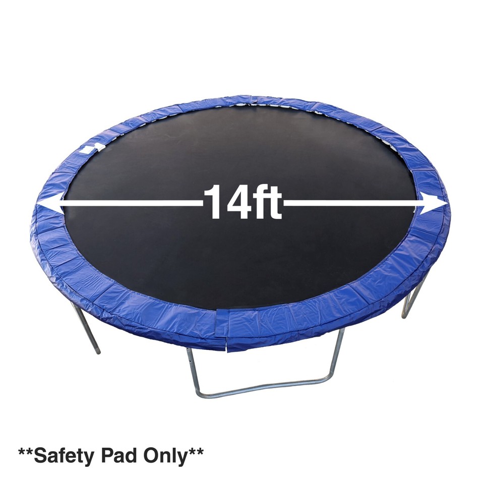 Trampoline Pro Blue 14 Ft Trampoline Spring Cover, For 14 Ft Round ...