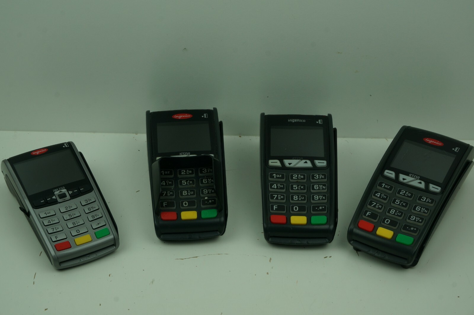 Lot of 4 Ingenico iCT250 Credit Card Machine | eBay