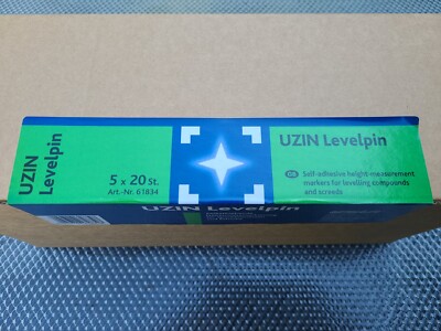 Uzin Levelpin 5 x 20 St Self-Adhesive height-meas markers for leveling ...