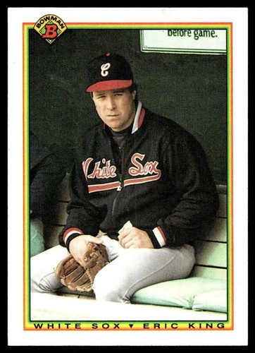 Eric King #304 1990 Bowman Chicago White Sox | eBay