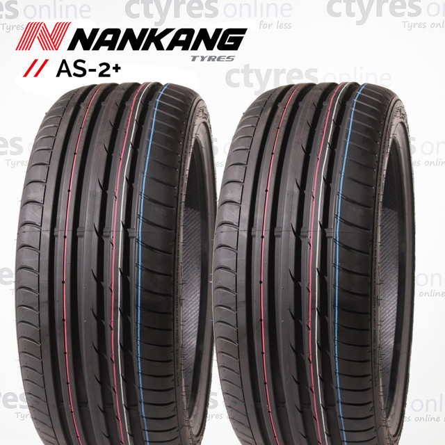 2X New 235 40 19 Nankang AS-2+ 96Y XL 235/40R19 2354019*A WET GRIP* (2 ...