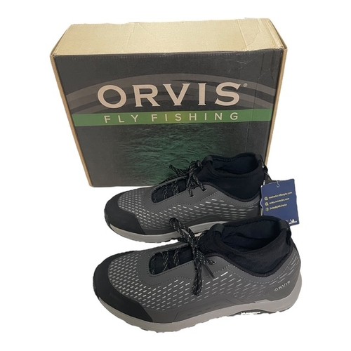 Orvis Pro Approach Shoes Mens Size 8 Storm Michelin Rubber Fly Fishing ...
