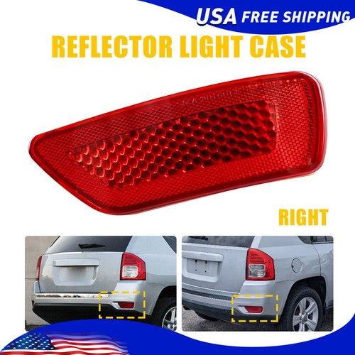 Red Rear Bumper Reflector Case Right Side For Dodge Jeep Compass Grand ...