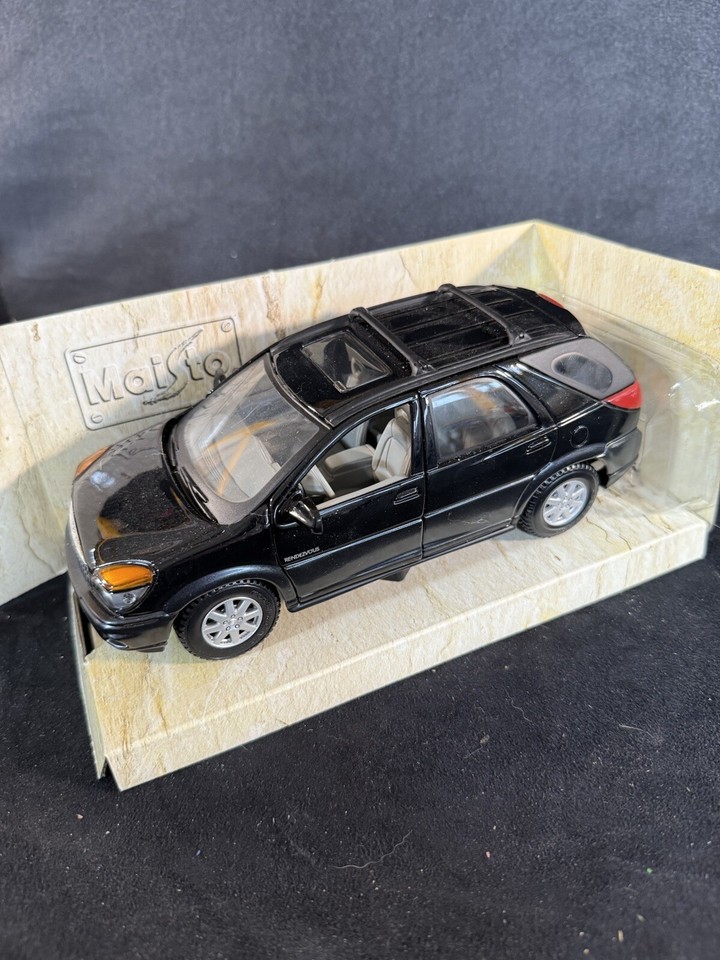 1/24 Diecast Model Buick Rendezvous Black By Maisto. In Original Box ...