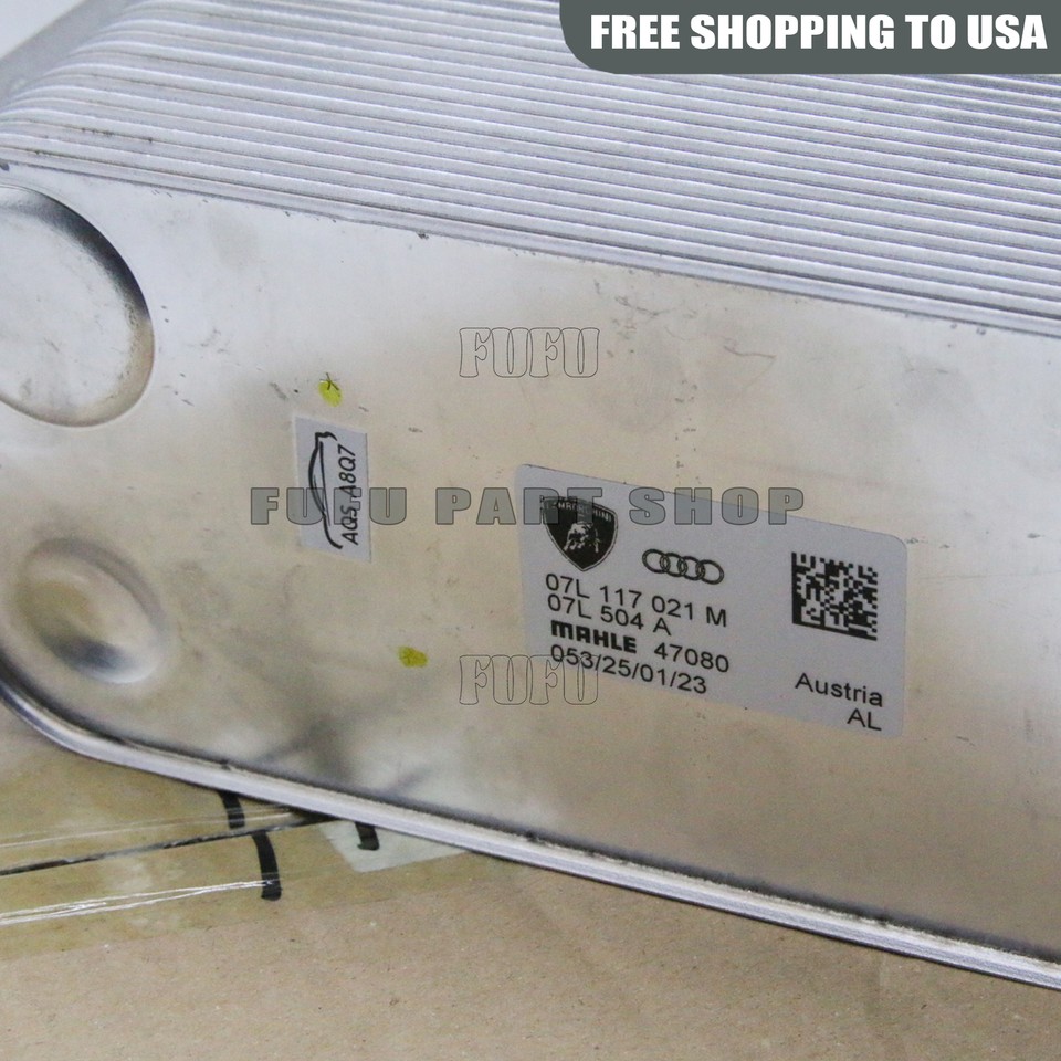 GENUINE Lamborghini Gallardo / R8 V10 Engine Oil Cooler Radiator ...