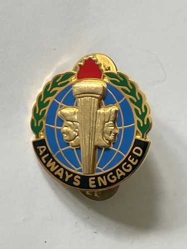 US Army Military Intelligence Readiness Command DUI pin badge, S38 made ...