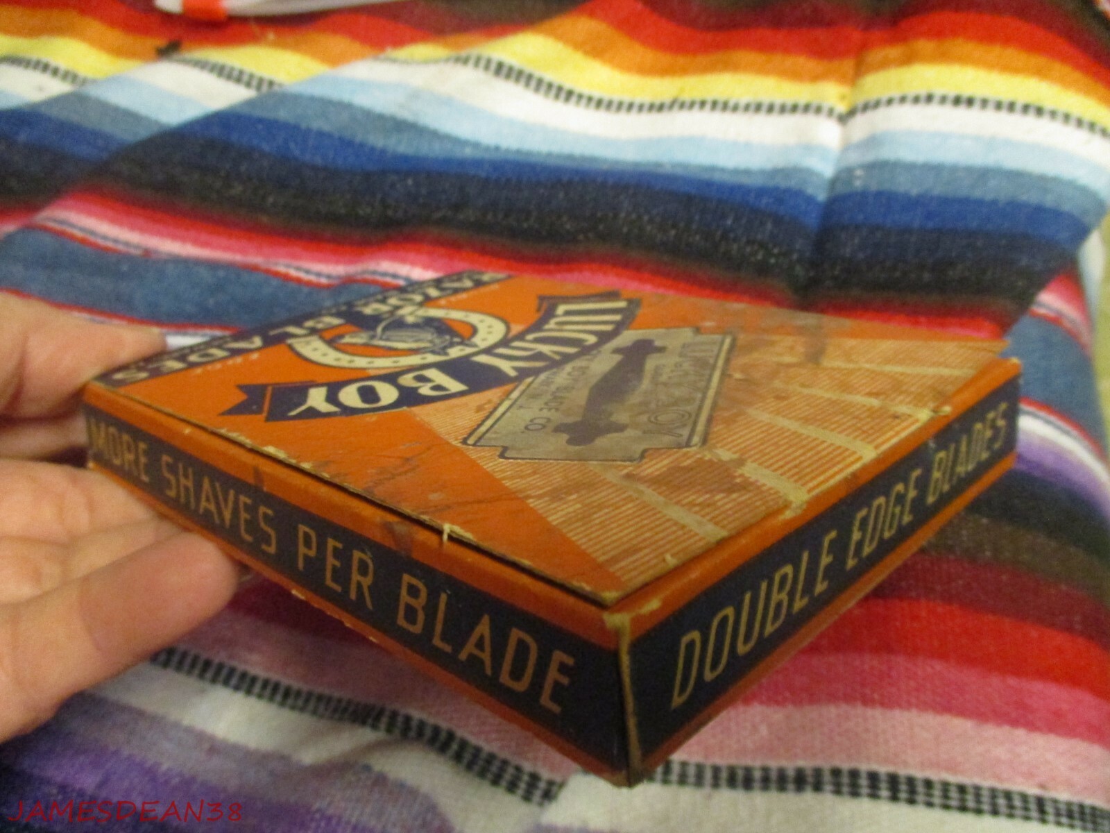 20 Packs Vintage Lucky Boy Razor Blades in Display Box | eBay