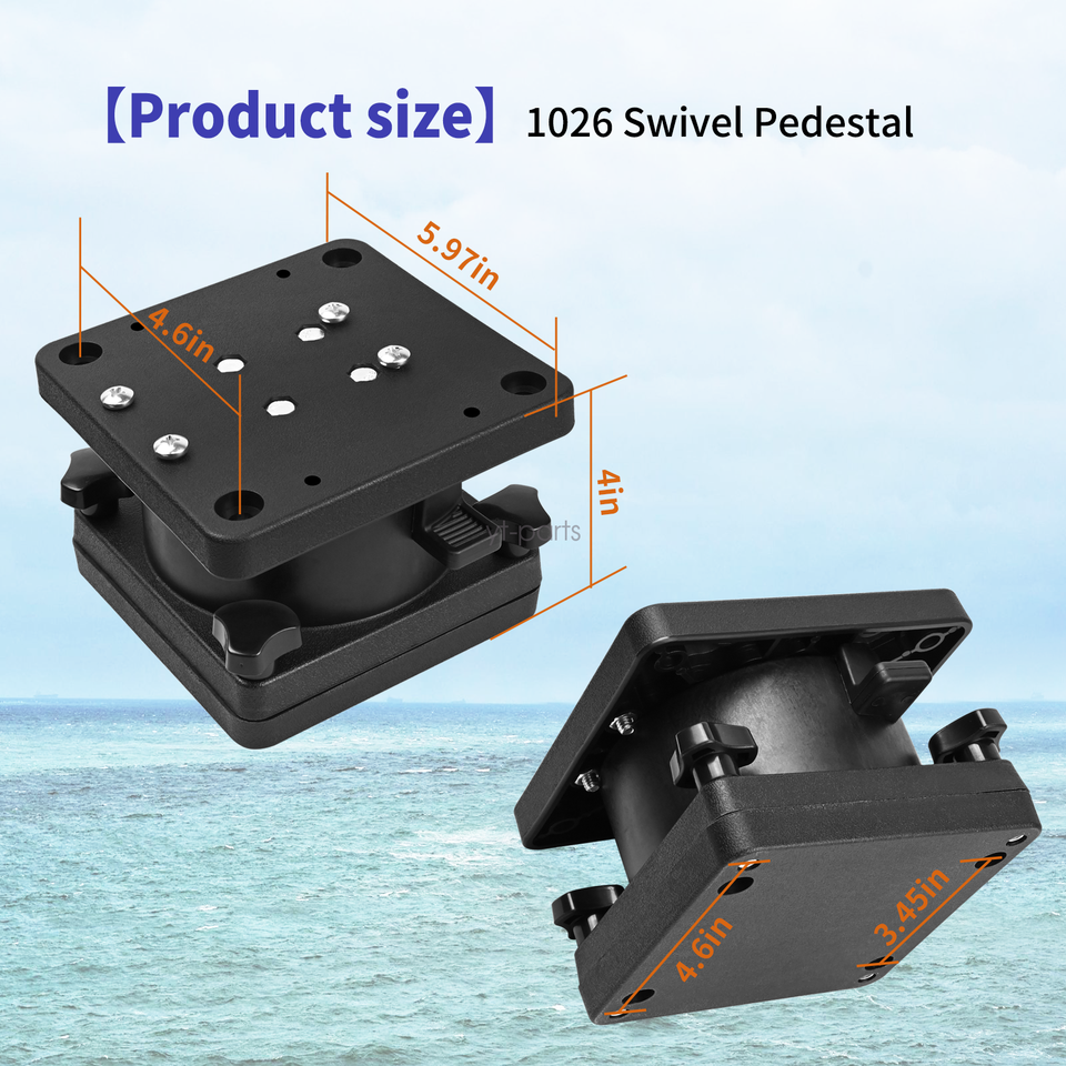 1026 Swivel Pedestal Mount for All Downrigger Models | eBay