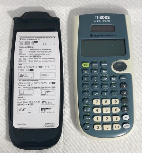 Texas Instruments TI-30XS MultiView Scientific Calculator - Blue | eBay