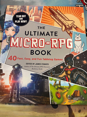 The Ultimate Micro-RPG Book - Roleplaying RPG Game Accessory Adams ...