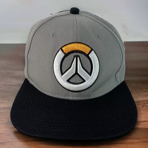 Blizzard Overwatch Video Game Adjustable Snapback Hat Cap Gray ...