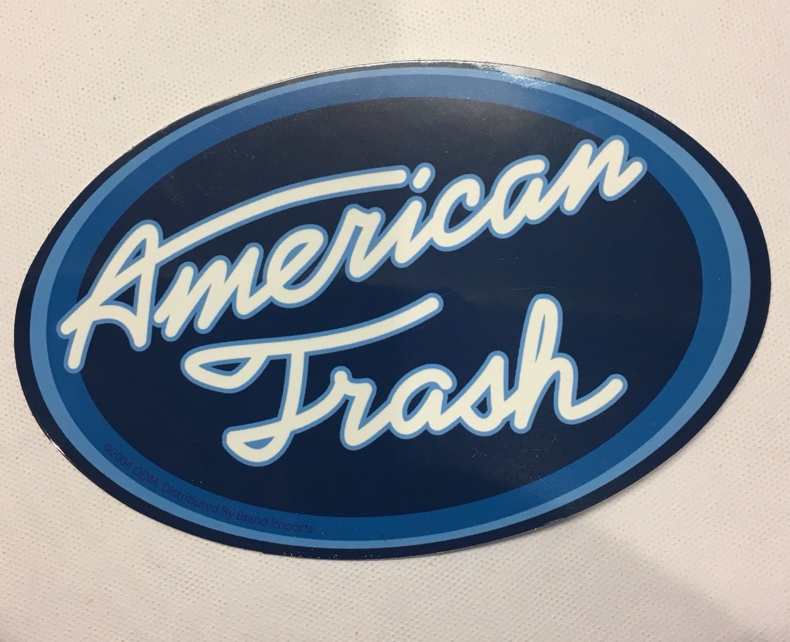 White Trash Sticker | eBay