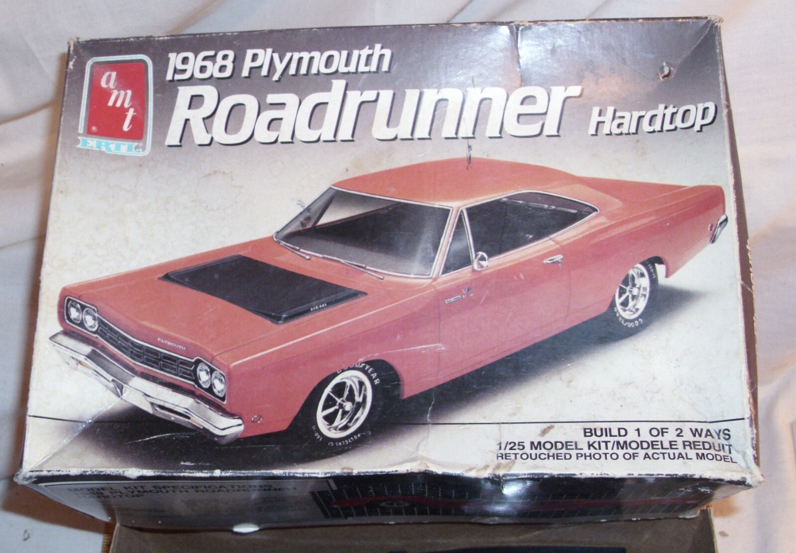 AMT 1968 PLYMOUTH ROADRUNNER MODEL KIT BOXED #6515 | eBay