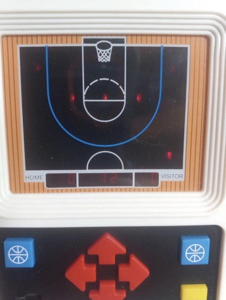 Mattel Electronic Basketball VTG 1978 Handheld Game Tested Working ...
