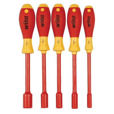 Wiha 5pc Hex Nut Driver Set Soft Finish 1000V VDE Insulated - 322 K5 | eBay