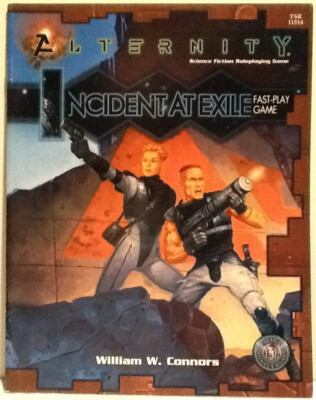 Alternity RPG Incident at Exile Fast-Play Module Adventure GOOD TSR ...