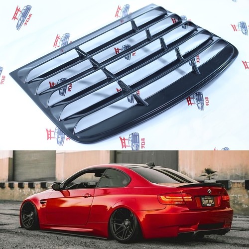 BMW E92 M3 Rear Window Louver Spoiler Coupe 3Series Sun Shade Cover ABS ...