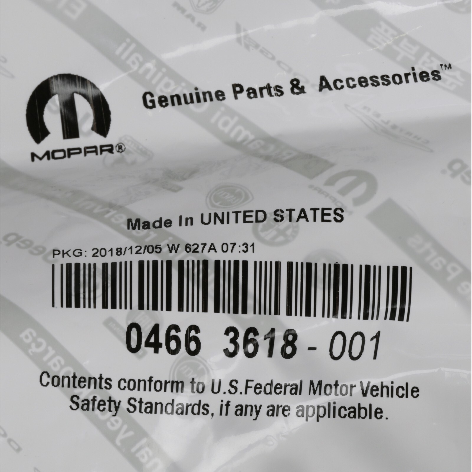 1998-2011 CHRYSLER DODGE FRONT MAIN CRANKSHAFT SEAL OEM GENUINE MOPAR ...
