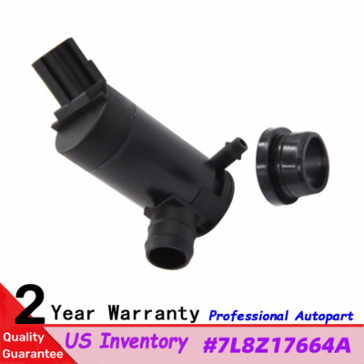 Windshield Washer Pump w/Grommet Replacement Fits Ford F150 F350 E350 ...
