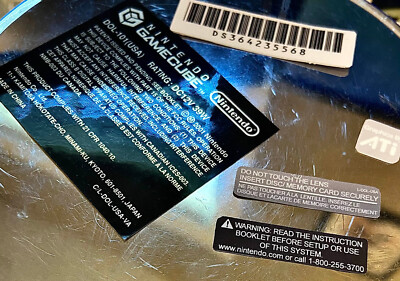 Nintendo Sega NES SNES Gamecube Dreamcast PS1 PS2 XBox Console Label ...