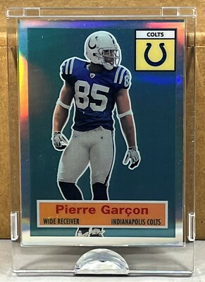 2010 ETOPPS IN HAND 1956 TRIBUTE PIERRE GARCON INDIANAPOLIS COLTS 733/ ...