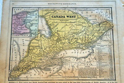 Pre-1900 - Atlas Map Of Canada - 2