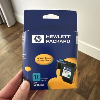 HP 11 C4811A Cyan Printhead Ink Cartridge 88698857229 | eBay