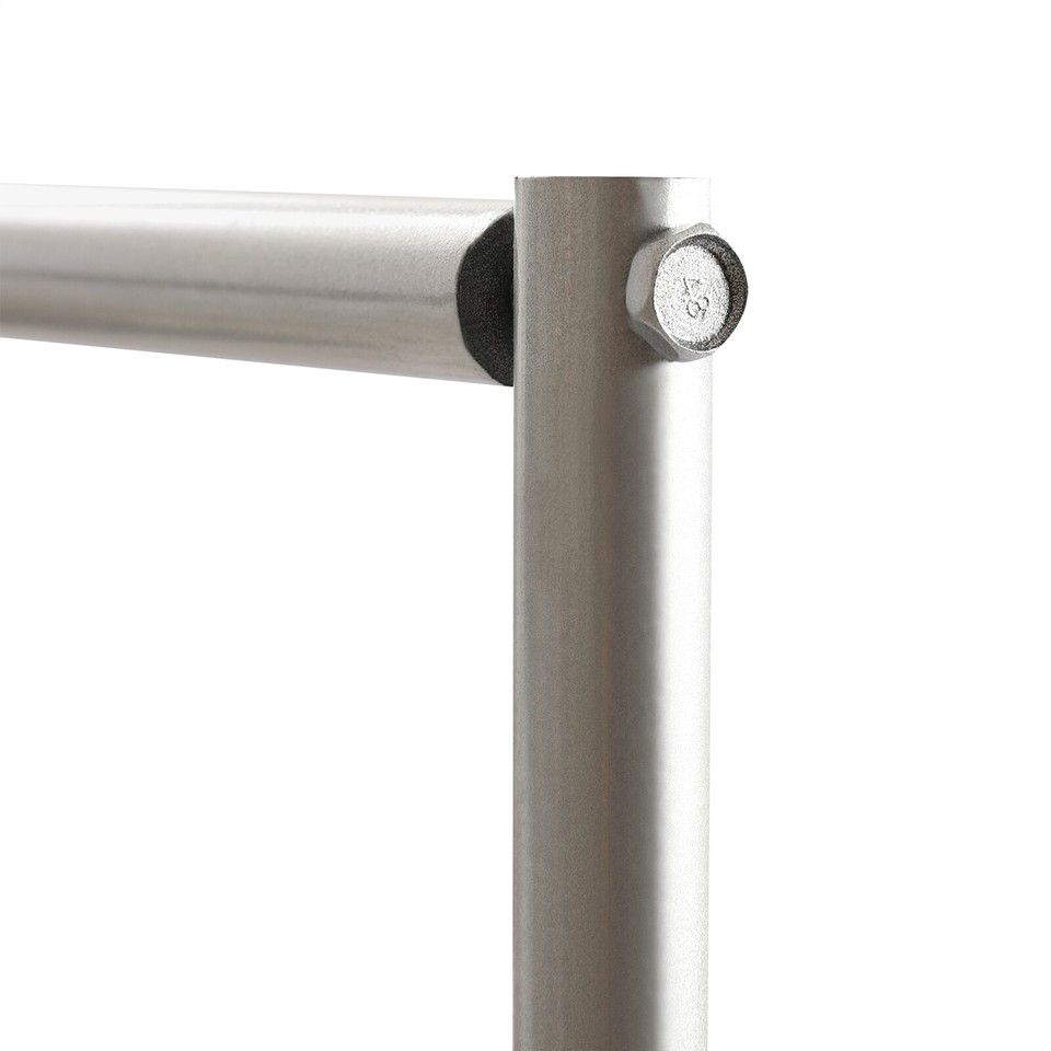 Heavy Duty Pipe Drape Kit Backdrop Support w/ Metal Steel Base Height ...