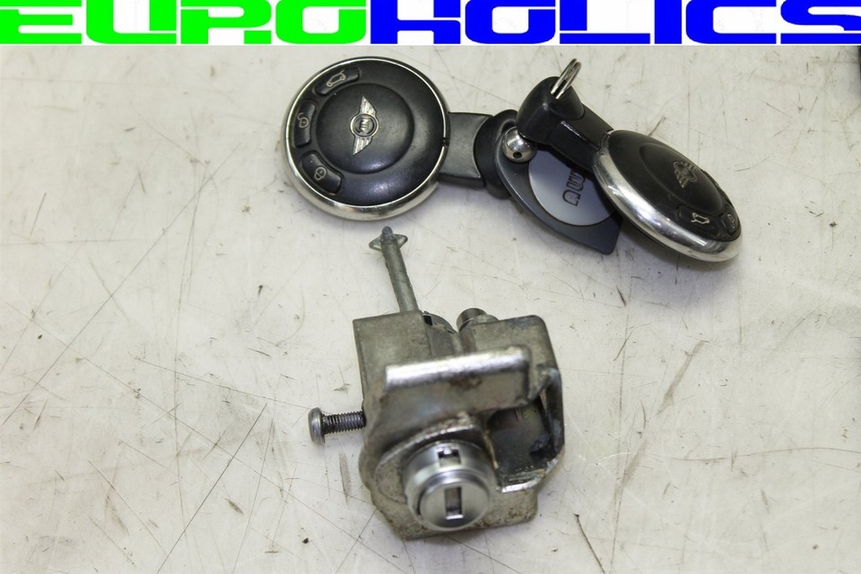 Mini Cooper R56 11-12 1.6L BASE 2 KEYS! Kit DME Ignition Switch CAS ...