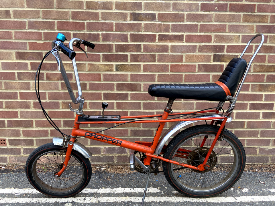 1970 Raleigh Chopper Mark 1 in Orange | eBay UK