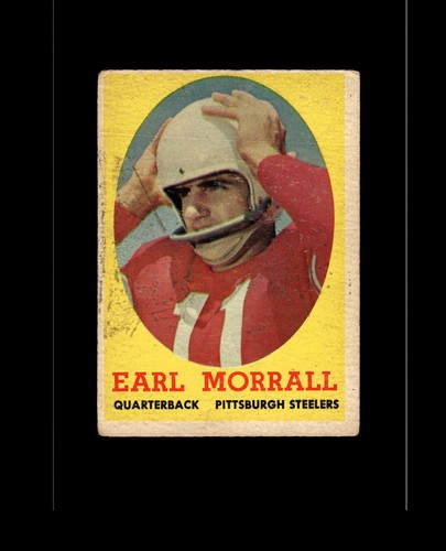 1958 Topps 57 Earl Morrall POOR #D1,434317 | eBay
