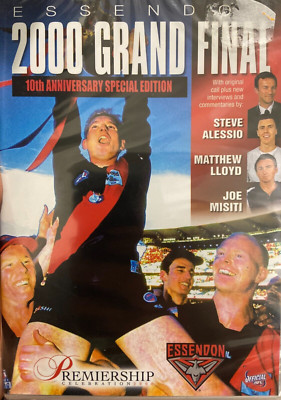 AFL 2000 Grand Final Essendon Bombers 10th Anniversary Edition NEW ...