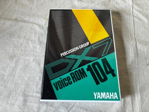 YAMAHA DX7 VOICE ROM VRC-104 PERCUSSION GROUP w/ case | eBay
