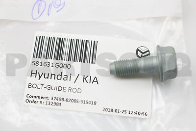 581631G000 Genuine Hyundai / KIA BOLT-GUIDE ROD | eBay
