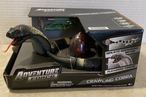 Crawling Cobra Toy Snake Adventure Force Radio Control Sidewinding ...