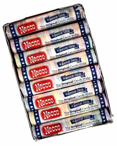 Necco Assorted Wafers Box of 24 - 2.02 oz rolls for sale online | eBay