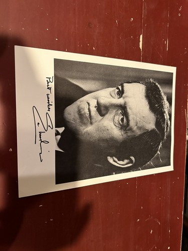 Edmund Ed Muskie signed autograph photo POTUS candidate Senator ...