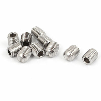 10 Pcs M3 x 5mm Set Screw Grub Screw Hex Socket - 3mm x 5mm x 0.5mm ...