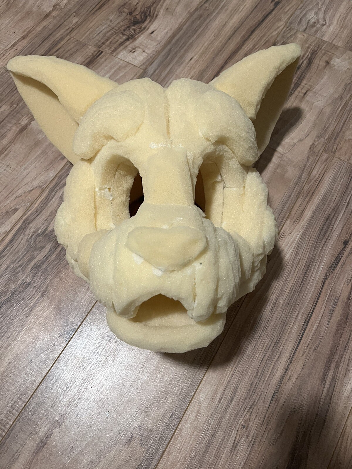 Kid's Foam Base Furry Mask Lion Cat Head - Gem