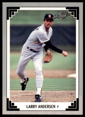 1991 Leaf Larry Andersen Baseball Cards #407 | eBay