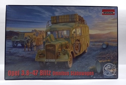 RODEN #810 OPEL BLITZ 3.6-47 OMNIBUS STABSWAGEN 1/35 SCALE. BJ/RB | eBay