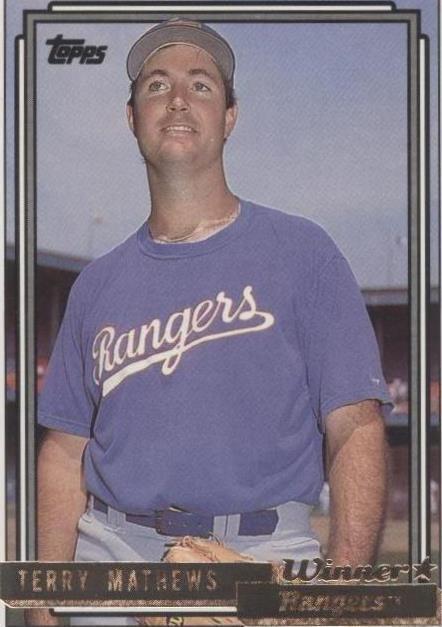 1992 Topps - Terry Mathews #131 Gold Winner (RC) for sale online | eBay