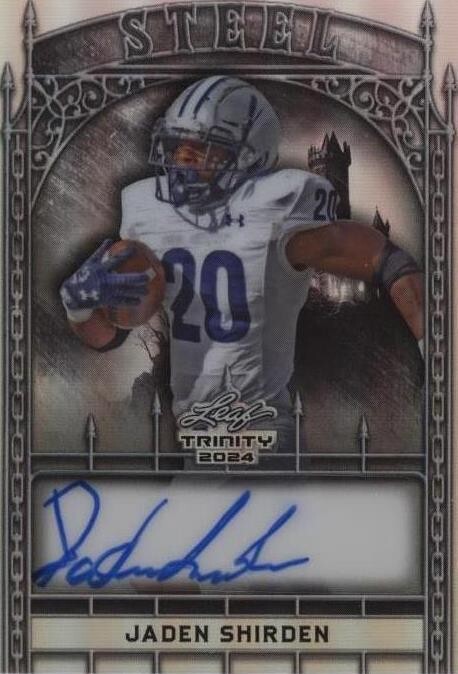 2024 Leaf Trinity - Steel Jaden Shirden #S-JS1 Silver Prismatic /15 (AU ...
