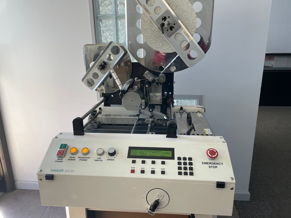 ASTRO ATS-9950 / HT30 MULTI TABBER - 4" WIDE LABELER, ADHESIVE STAMPS ...