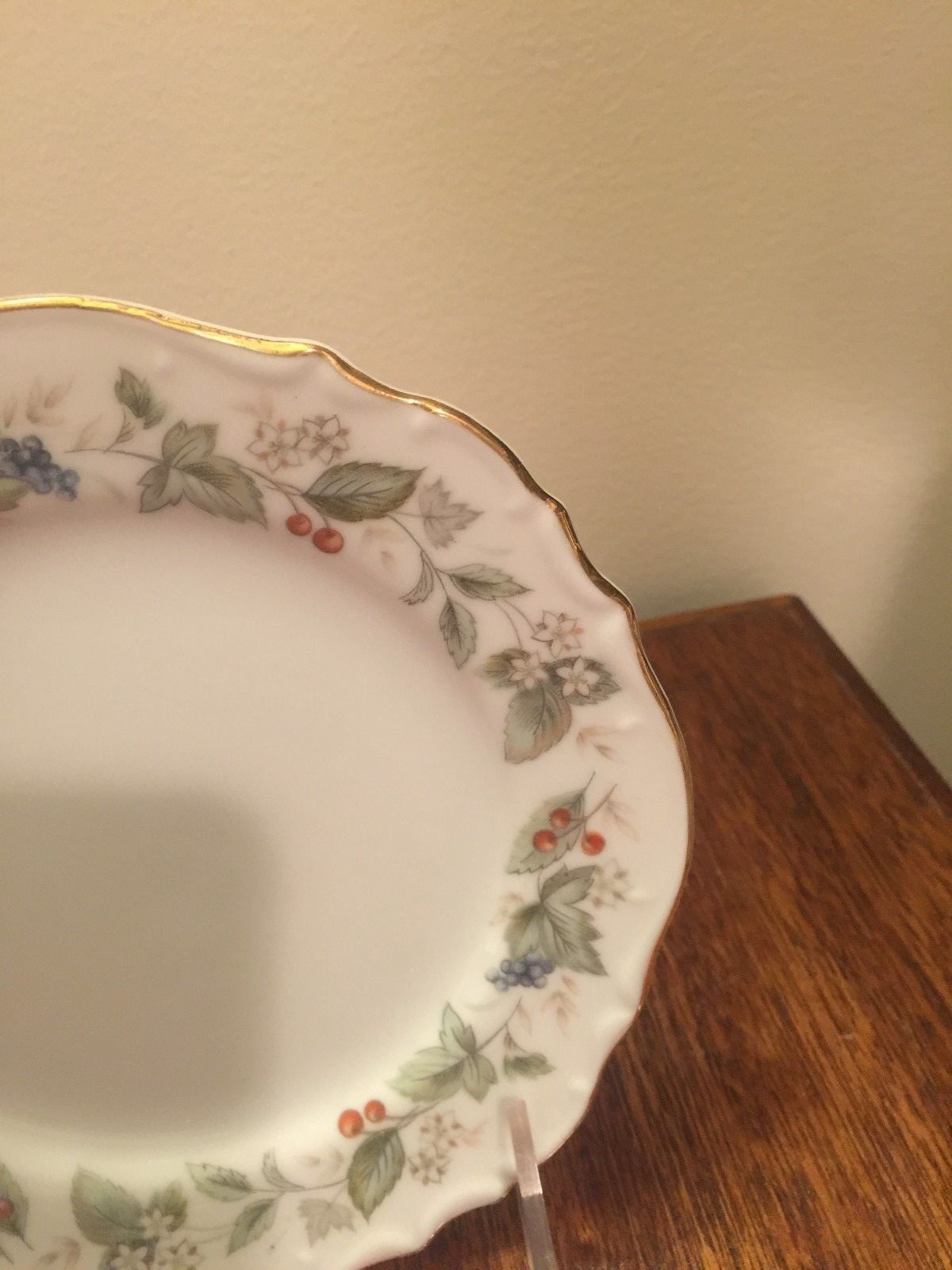 Bristol Fine China Japan Spring Blossom Bread and Butter Plate(s) 6 1/4 ...