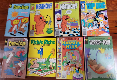 Comic Bundle Winnie The Pooh, Chip 'n' Dale, Heathcliff, Richie Rich ...