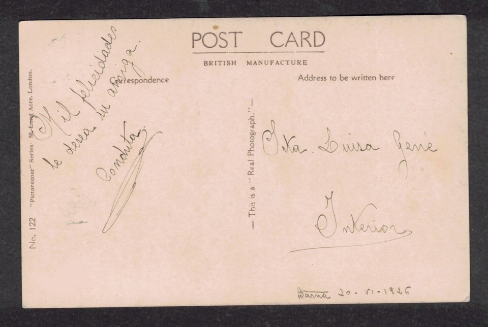 JOHN GILBERT POSTCARD VINTAGE 1930s REAL PHOTO PICTUREGOER CARD | eBay