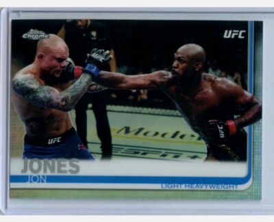 2019 Topps Chrome UFC Jon Jones #1 Photo Variation Short Print Case-Hit ...