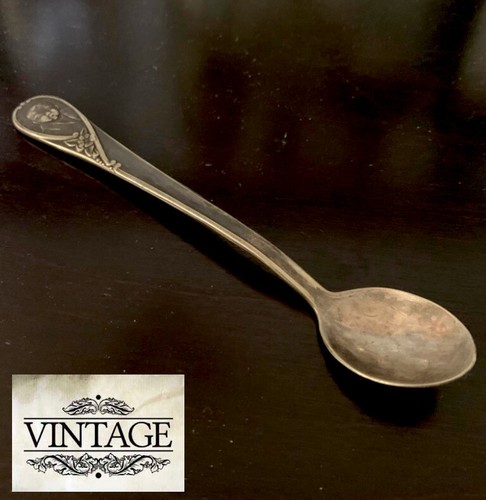 Vintage Cataract Silver Plate Gerber 5.5 inch long baby spoon 🇨🇦 Seller ...