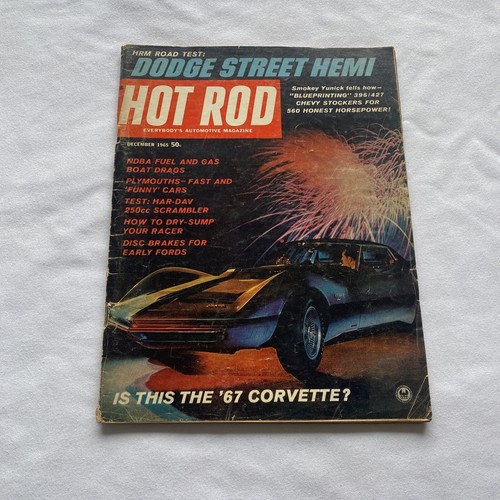 1965 December Hot Rod Magazines The Dodge Street Hemi (MH877) | eBay